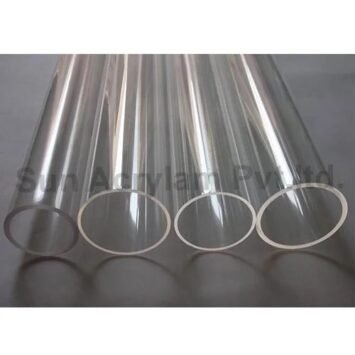 Transparent Acrylic Pipe - Sun Acrylam Pvt Ltd